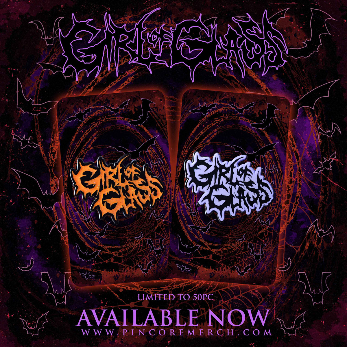 GirlofGlass - "Alt Logo" Lapel Pin – Pincore Merchandise