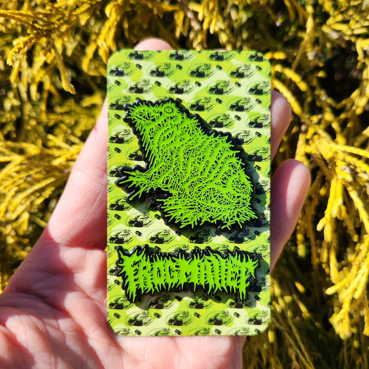 Frog Mallet "Frog" Lapel Pin – Pincore Merchandise