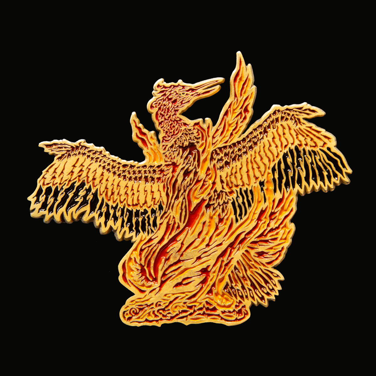 Dead to Fall "the Phoenix Throne" Lapel Pin – Pincore Merchandise