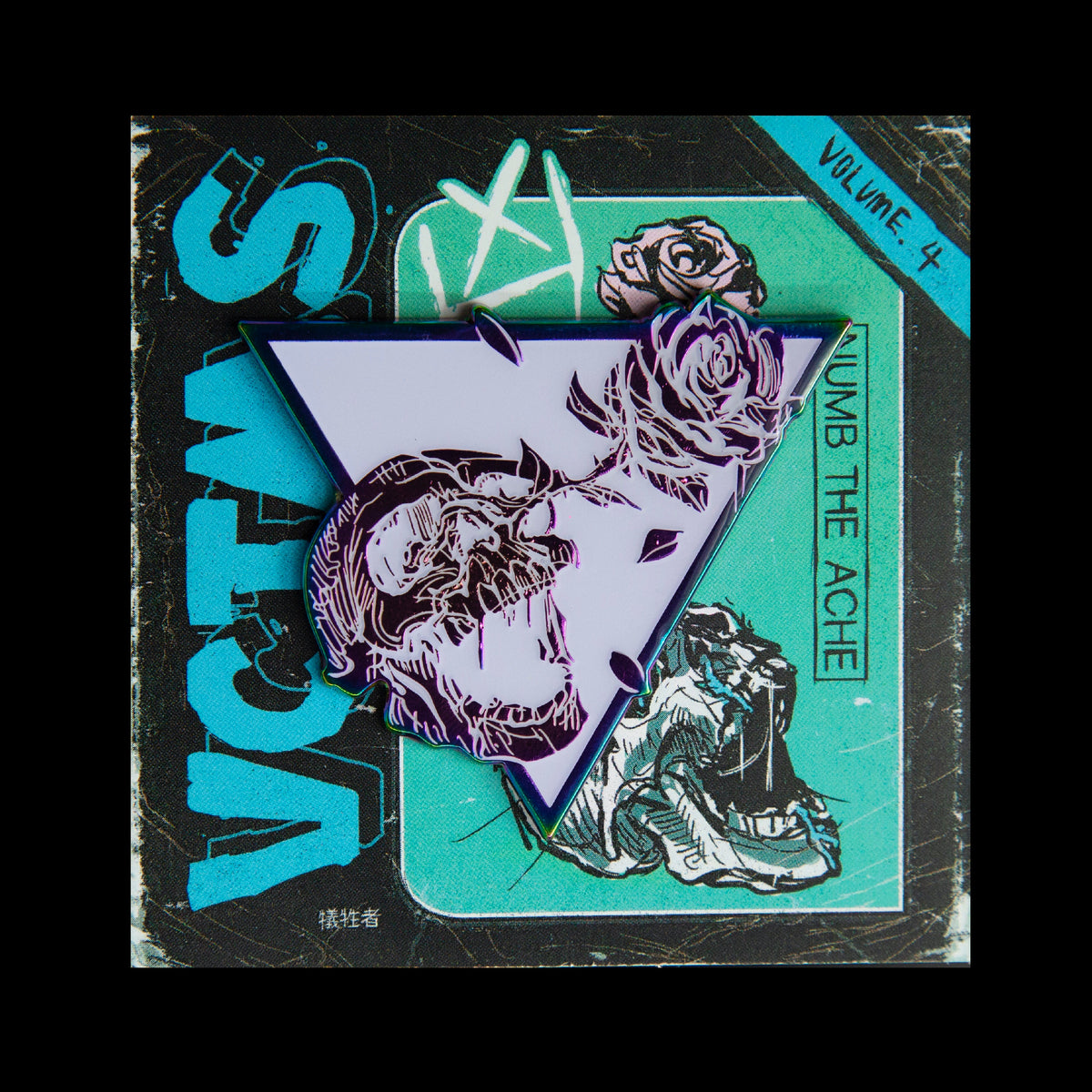 VCTMS - "Numb the Ache" Lapel Pin – Pincore Merchandise