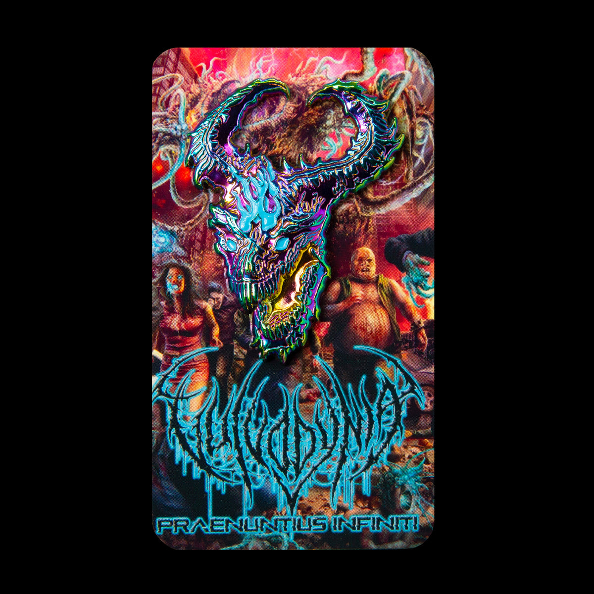 Vulvodynia - "Praenuntius Infiniti" Lapel Pin – Pincore Merchandise